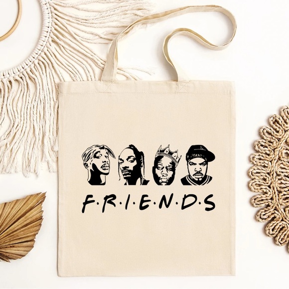 Handmade | Bags | Rap Icons Tote Bag | Poshmark
